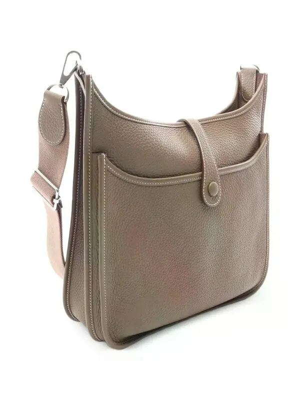 Hermès 2025 Pm Evelyne 3 Troyes Shoulder Bag - Brown