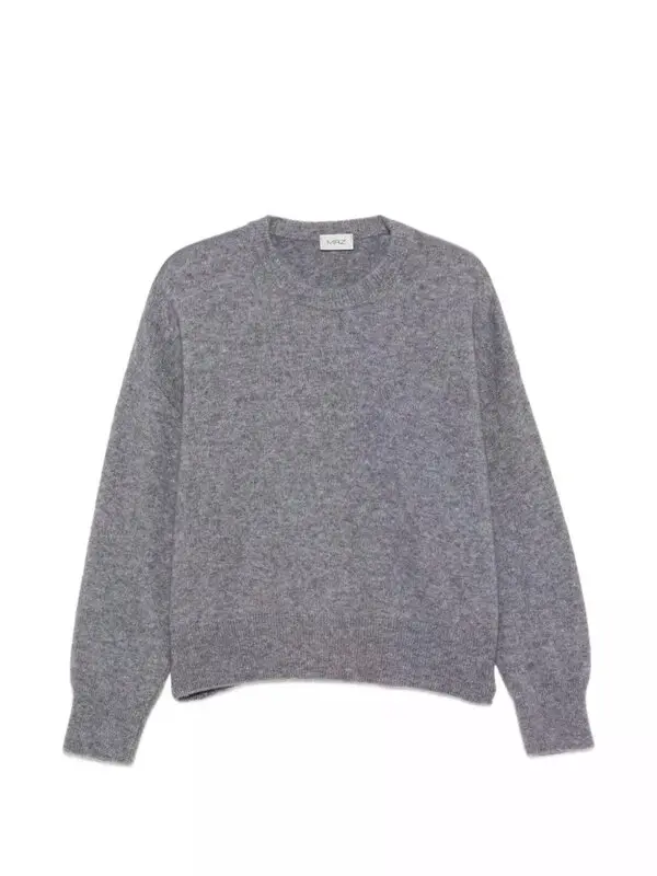 MRZ Crew-neck Drop-shoulder Sweater