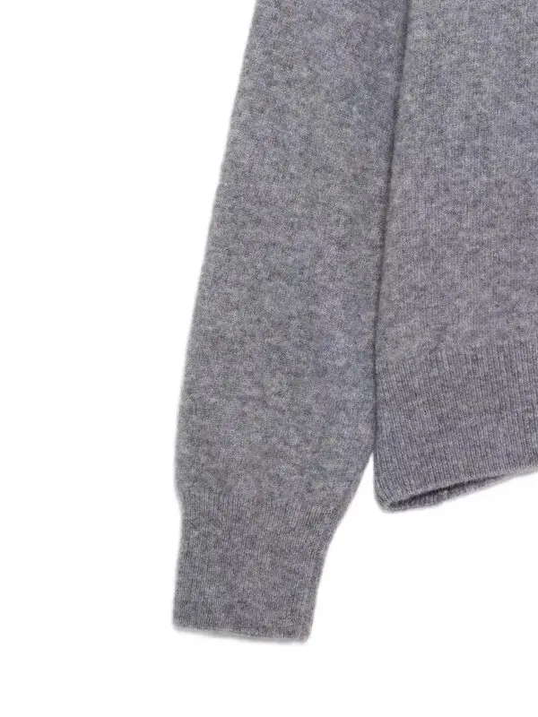 MRZ Crew-neck Drop-shoulder Sweater