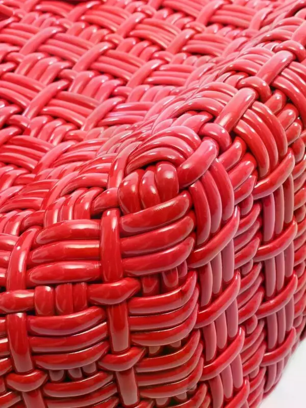 Balenciaga 2010s Xs Bistro Basket Two-way Tote Bag - Red