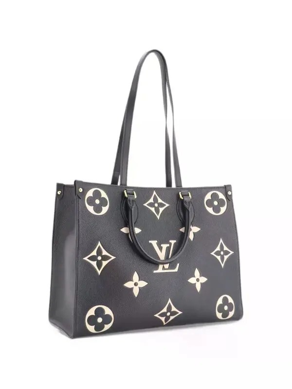LOUIS VUITTON Onthego Tote Bicolor Monogram Empreinte Giant Mm Shoulder Bag