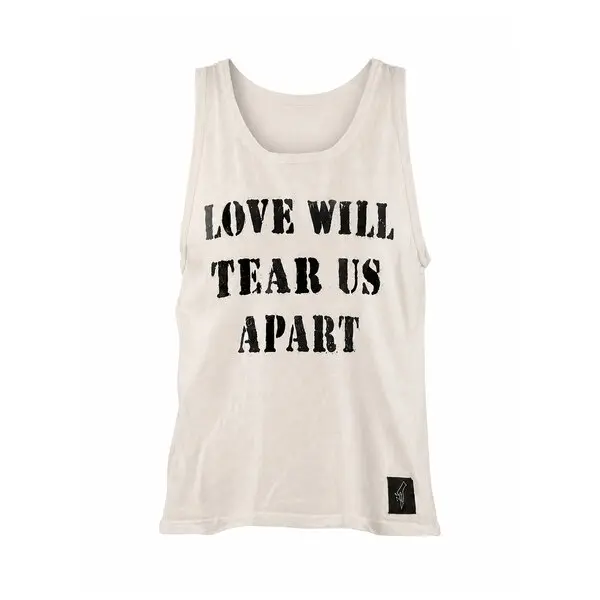 STUART TREVOR Neutrals Love Will Tear Us Apart Tank Top In Ecru - Beige