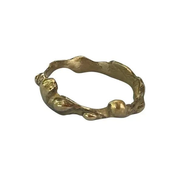 WE THE STARS Delicate Web Ring Mini Stackable