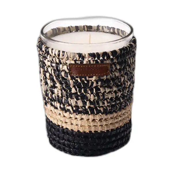 COTE BOUGIE MARRAKECH Small Mogador Orange Blossom Raffia Candle