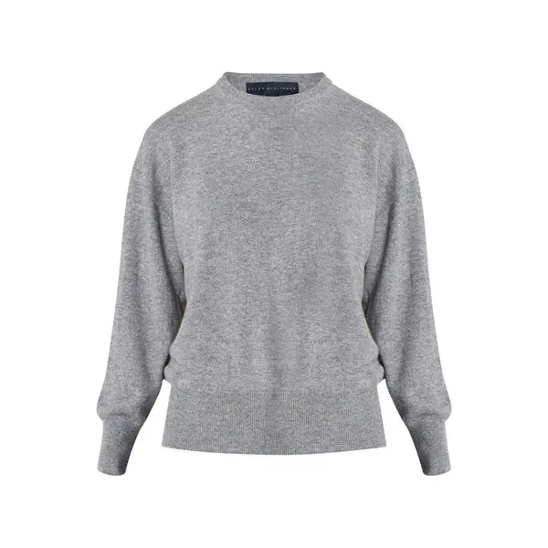 HELEN MCALINDEN Carly Marl Cashmere Sweater - Grey