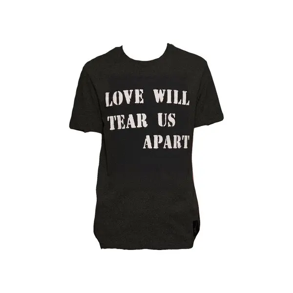 STUART TREVOR Love Will Tear Us Apart T-shirt - Black