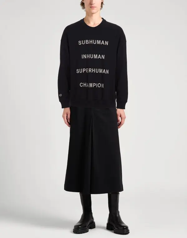 Rick Owens Sweatshirt Size Cotton