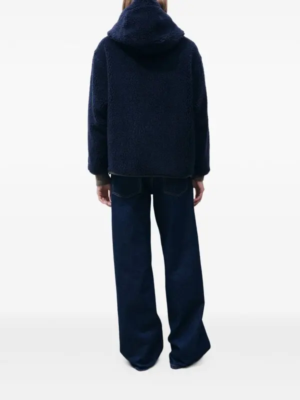 Tory Burch Logo Fleece Jacket