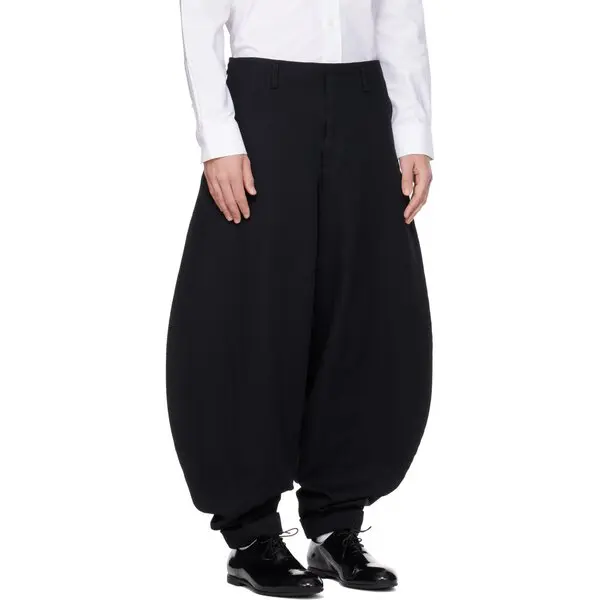 Comme Des Garçons Trousers With Belt Loops