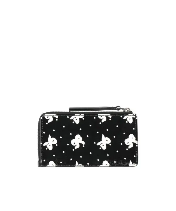 Tory Burch Textured-leather Cardholders - Black