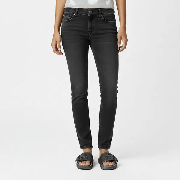 DIESEL® Wash-finished Slim-fit Denim Trousers
