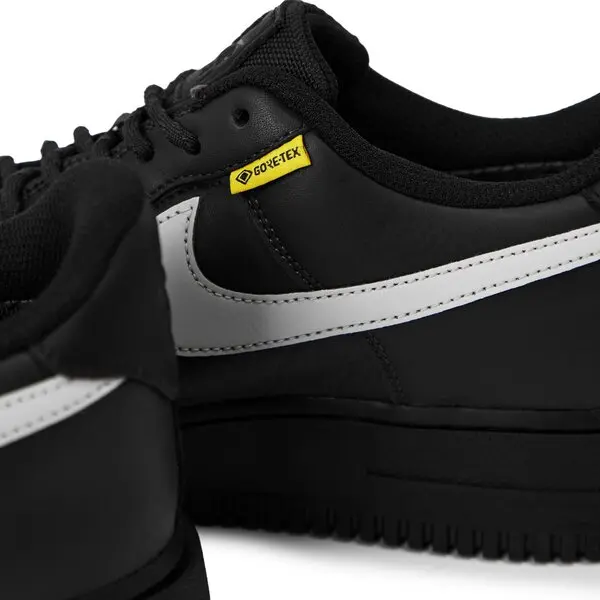 Nike Leather Low-top Sneakers - Black
