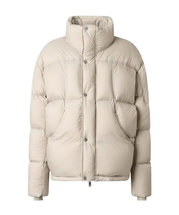 Moose Knuckles Everest Oversized Down Jacket - Alabaster