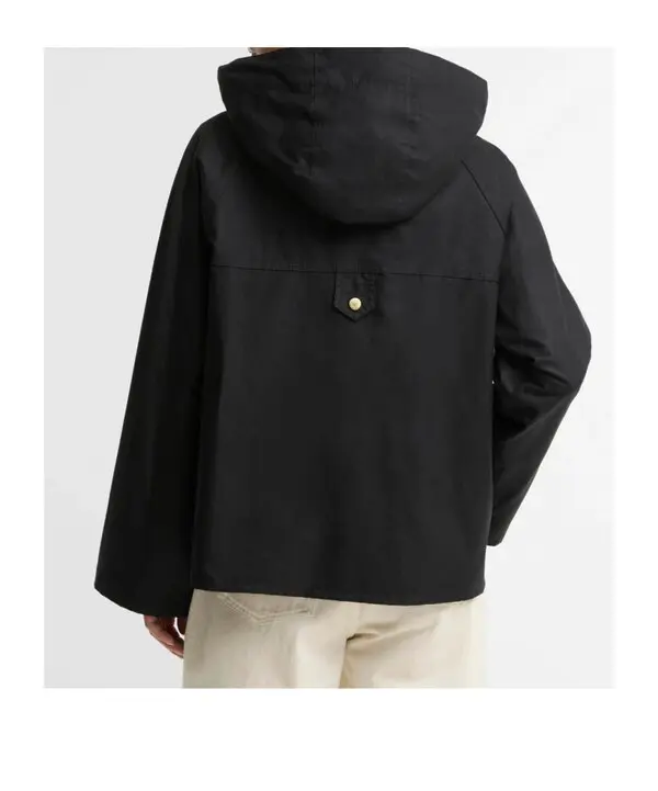 Barbour Carville Hooded Corduroy-trim Jacket