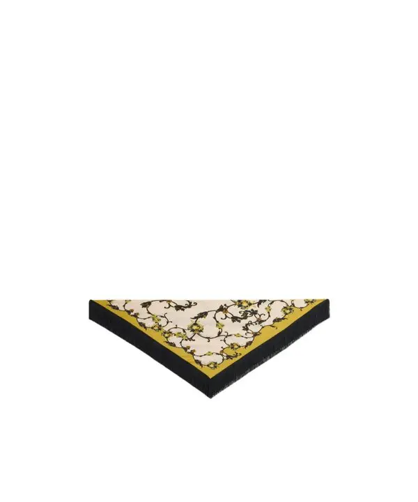 La DoubleJ Reversible Fringe Foulard 90 - Description