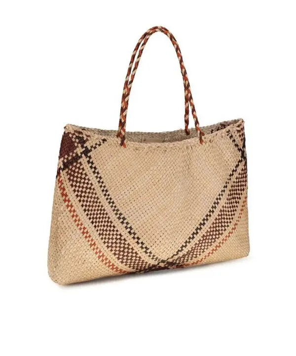 Dragon Diffusion Handwoven Patterned Tote Bag