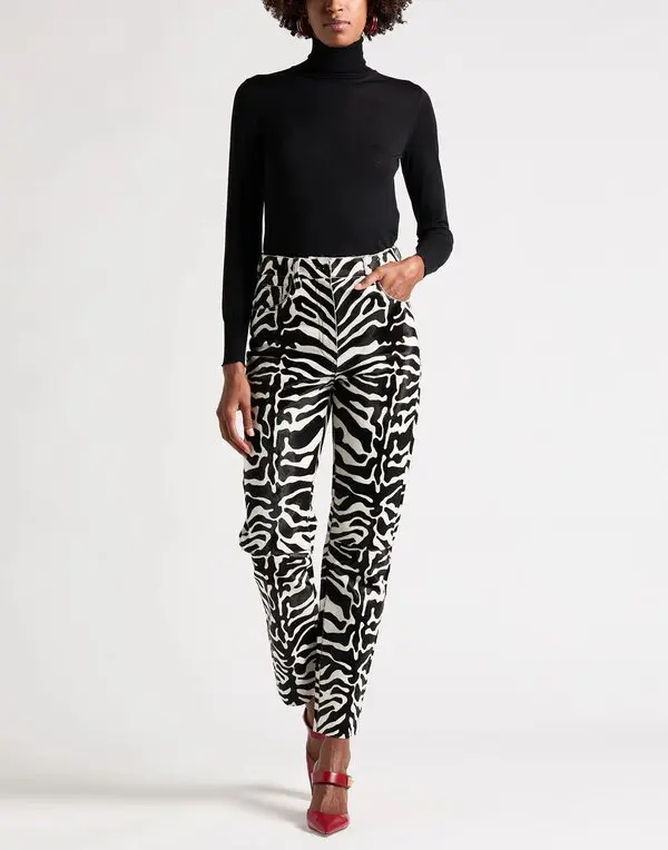 Dolce & Gabbana Leather Trousers