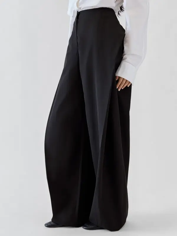 Jacquemus High-waist Wide-leg Pants