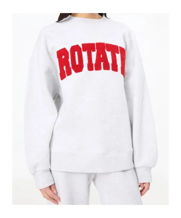 ROTATE BY BIRGER CHRISTENSEN Logo-appliqué Sweater
