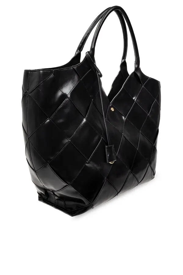 ANINE BING Lili Braided Tote Bag