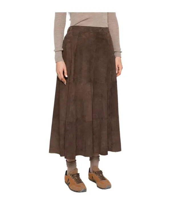 Antonelli Firenze Suede Skirt