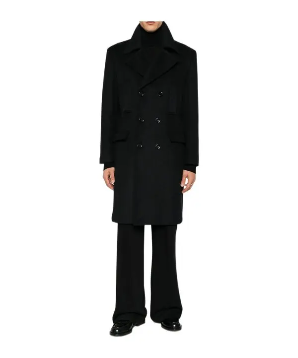 DONDUP Double-breasted Long-sleeved Coat