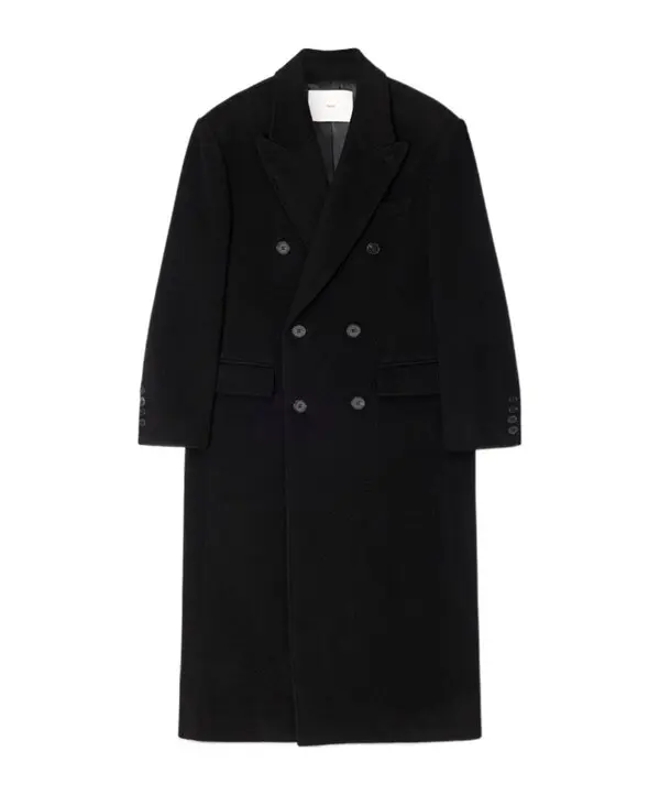 DUNST Tailored Double-breasted Cashmere Coat