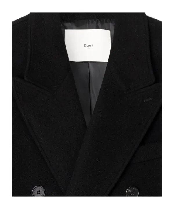 DUNST Tailored Double-breasted Cashmere Coat