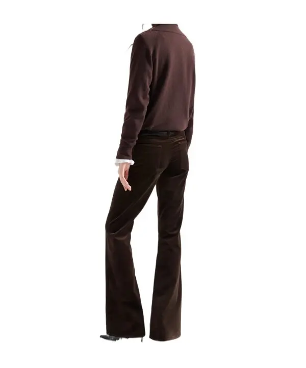 7 For All Mankind Leggy Bootcut In Velvet