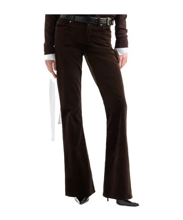 7 For All Mankind Leggy Bootcut In Velvet