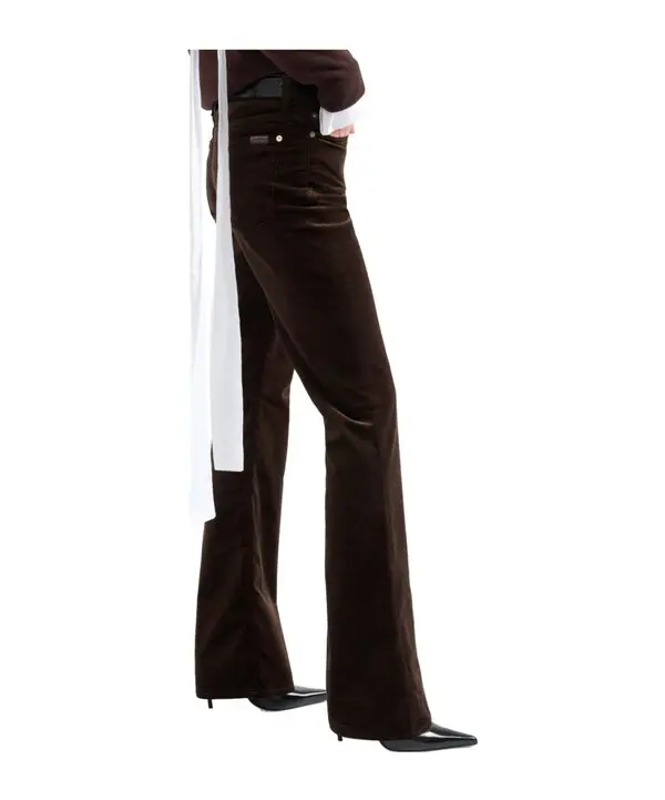 7 For All Mankind Leggy Bootcut In Velvet