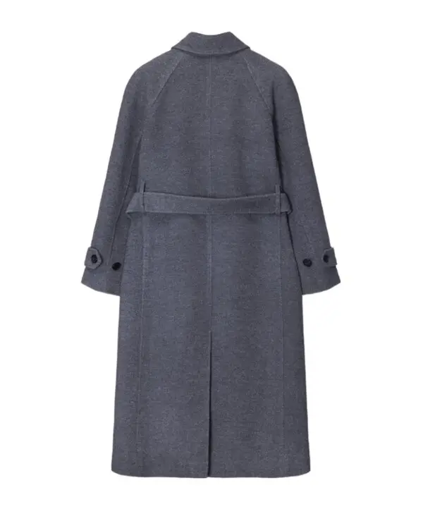 DUNST Cashmere Trench Coat With Tie-waist