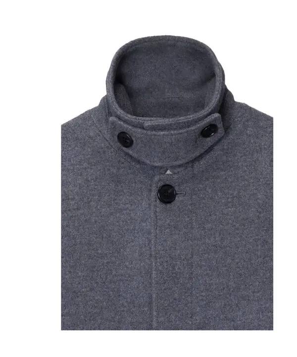 DUNST Cashmere Trench Coat With Tie-waist