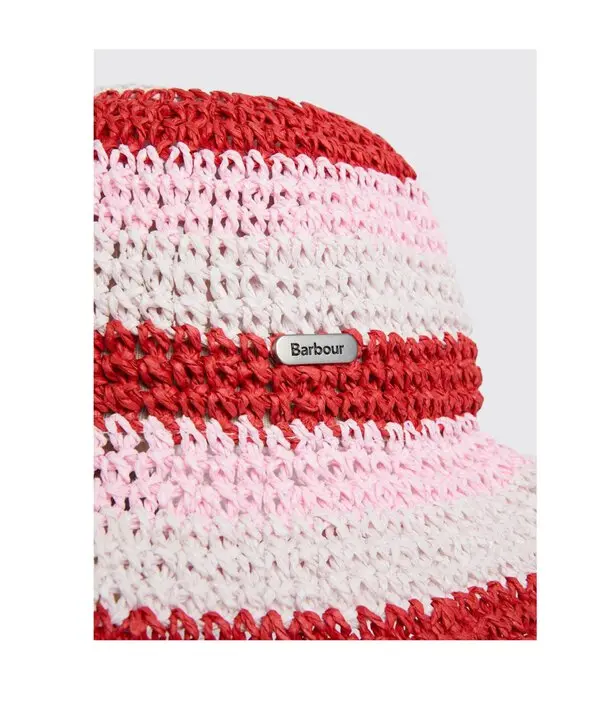 Barbour Crocheted Bucket Hat