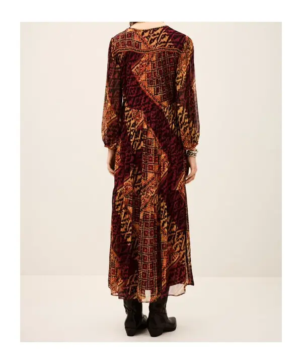 Ba&sh V-neck Printed Dress