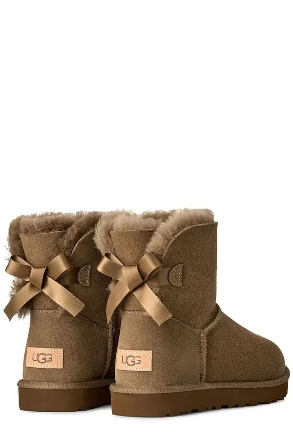 UGG Mini Bailey Bow Ii Boots - Light Bronze