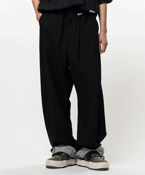 Mihara Yasuhiro Sweat Layered Wool Pants