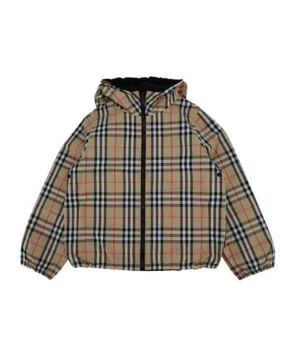 Burberry Hooded Long-sleeve Jacket