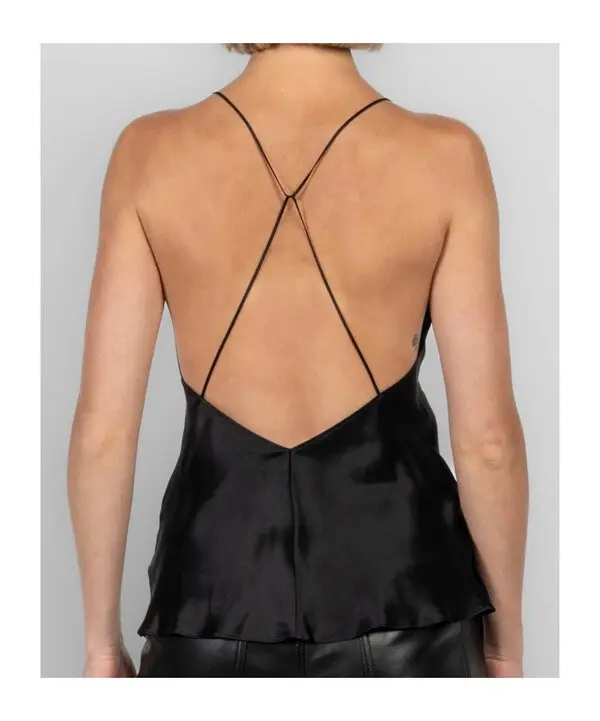 NILI LOTAN Emile Silk-charmeuse Camisole