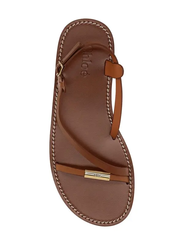Chloé Strappy Flat Sandals