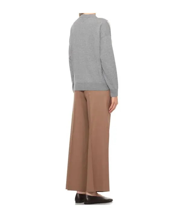 Peserico Intarsia Knitted Sweater - Gray
