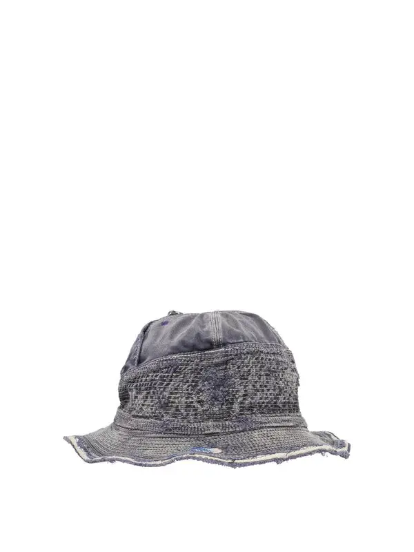 Kapital Frayed-details Bucket Hat