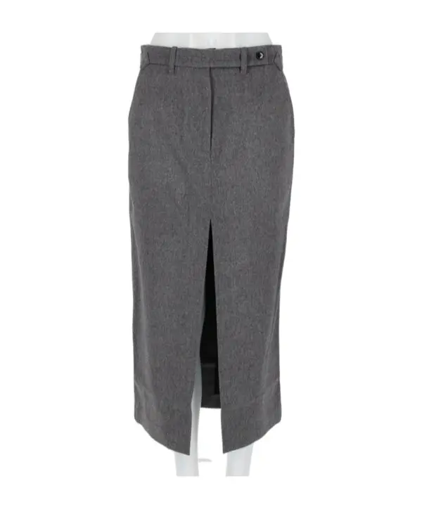 Co Front-slit Midi Skirt
