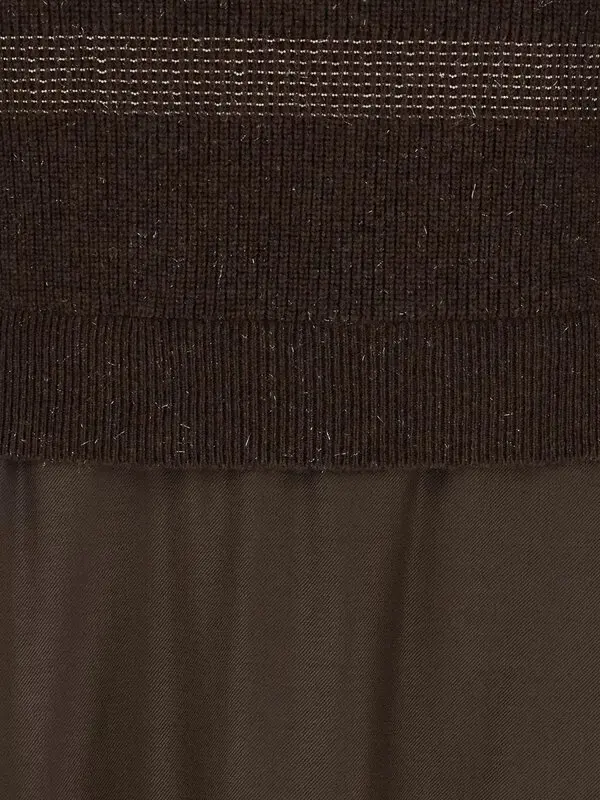 Peserico Knitted Turtleneck Dress