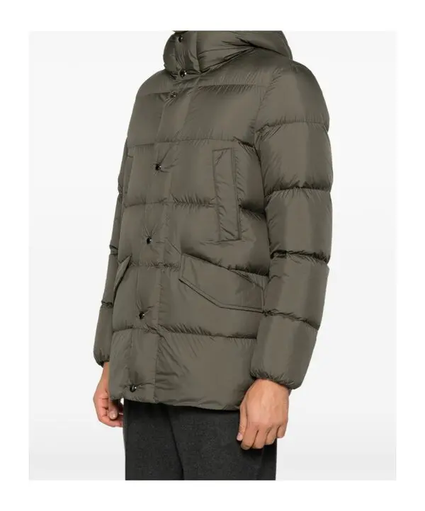 Woolrich Hooded Quilted Down Jacket