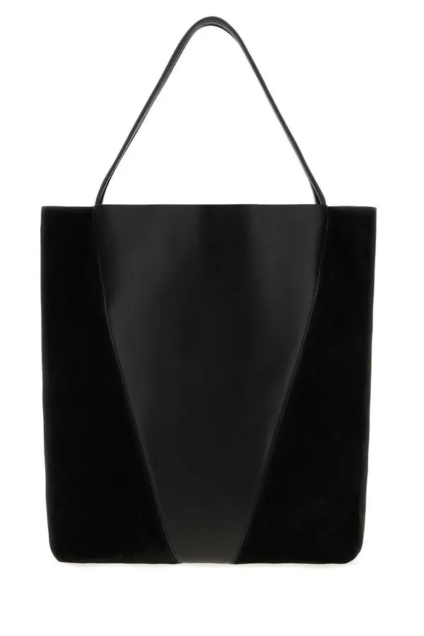 Chloé Spin Panelled Tote Bag - Black