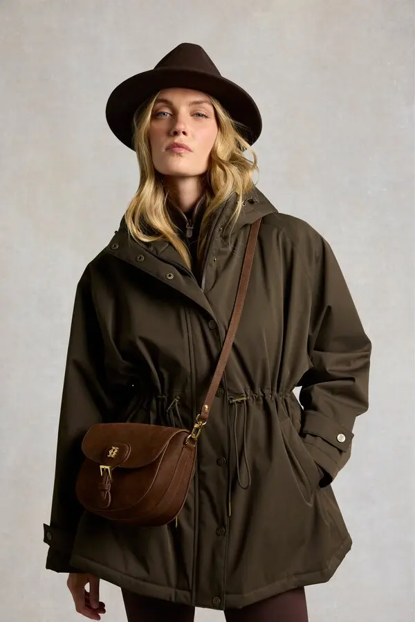 Holland Cooper One-size Waterproof Parka Olive