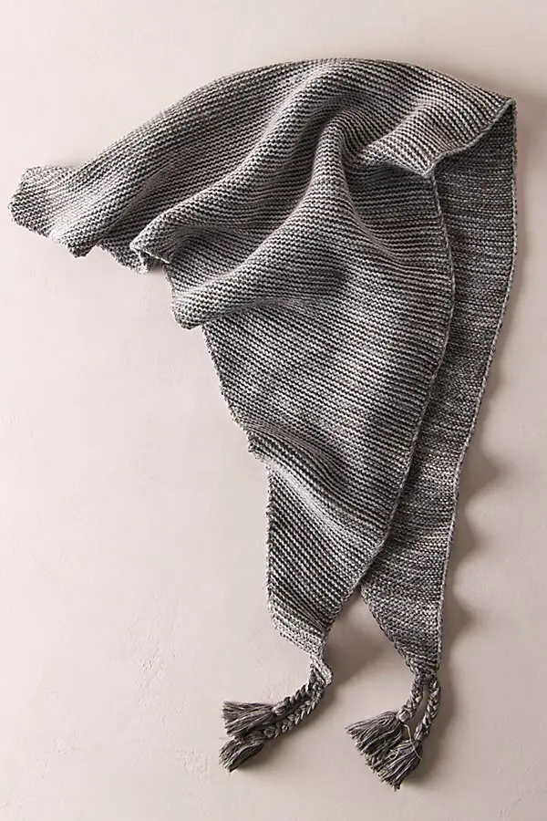 Free People So Marled Shawl - Heather Grey