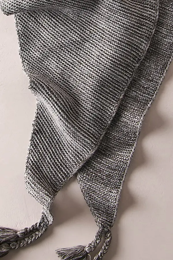 Free People So Marled Shawl - Heather Grey