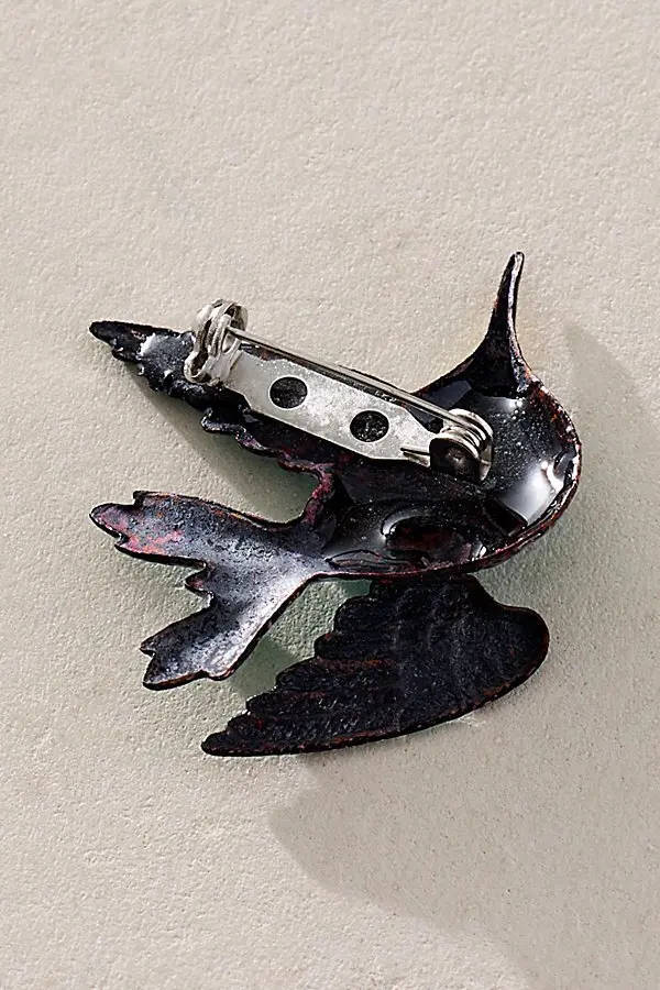 MICHELLE DARIN Fly Away Brooch - Ocean
